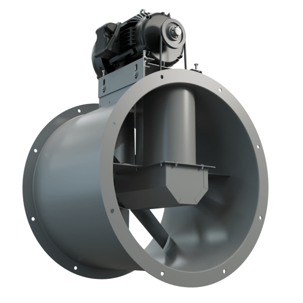 BTA Tube Axial Fan 24 inch 6119 CFM Belt Drive 3 Phase BTA24T30100M