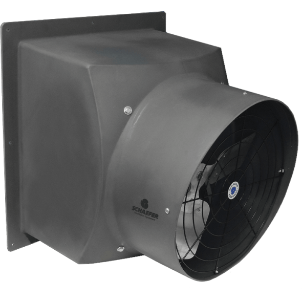 Explosion Proof Poly Exhaust Fan 16 inch 2960 CFM Direct Drive PFM1600-1-HL