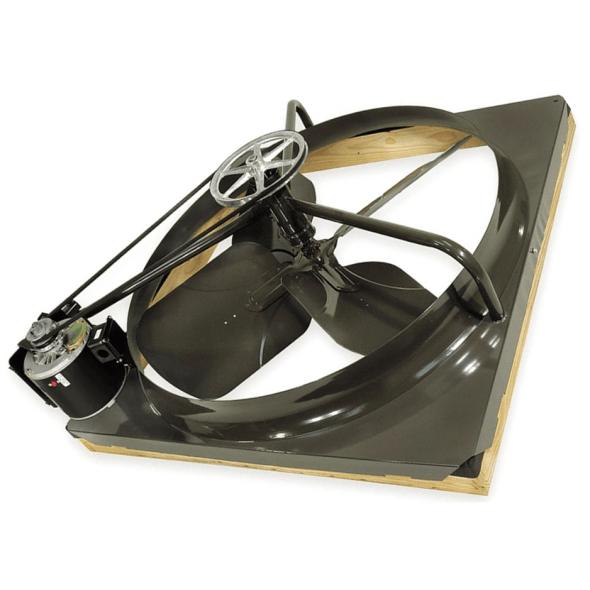 Triangle Whole House Fan 42 inch 2 Speed 3200 Sq. Ft. Max Belt Drive CC4223