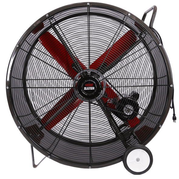 Portable Explosion Proof Barrel Cooling Fan 36 inch 12100 CFM Belt 3 ...