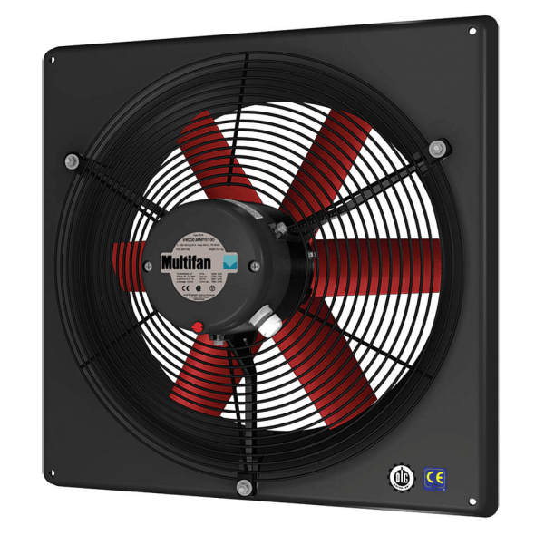 Non-Corrosive Panel Exhaust Fan 12 inch 1440 CFM 3 Phase Direct Drive ...