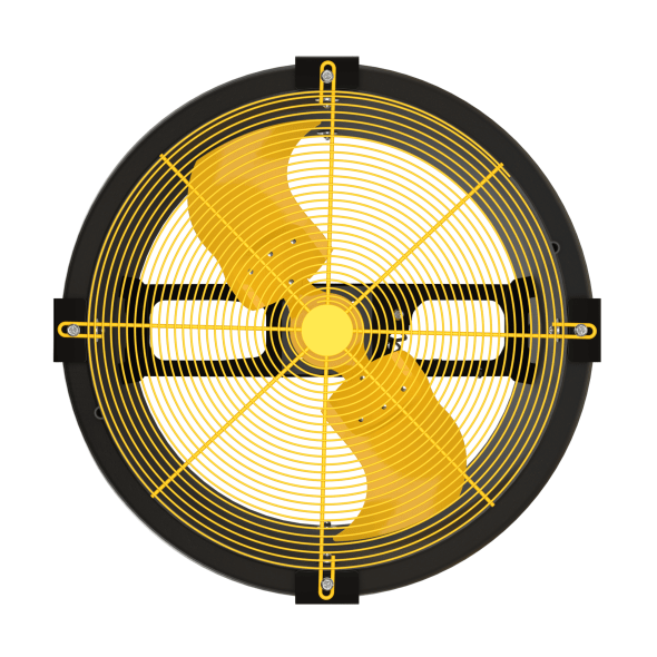 HORNET - Destrat Fan 30 inch w/ Mounting Cable & 10' Cord Variable ...