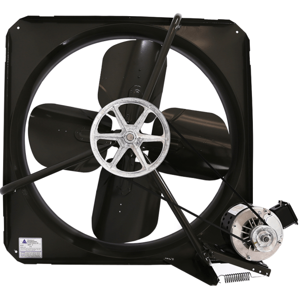 V Panel Exhaust Fan 1 Speed 42 inch 14200 CFM 3 Phase Belt Drive V4213-X