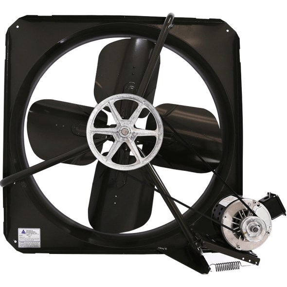 V Panel Exhaust Fan 1 Speed 36 inch 10900 CFM 3 Phase Belt Drive V3613-X