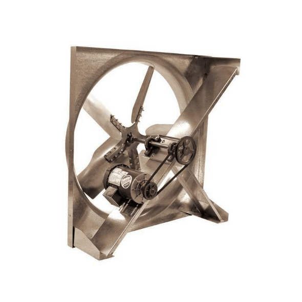 LCE Sidewall Exhaust Fan 24 inch 6753 CFM Belt Drive 1 Phase LCE24SH1S