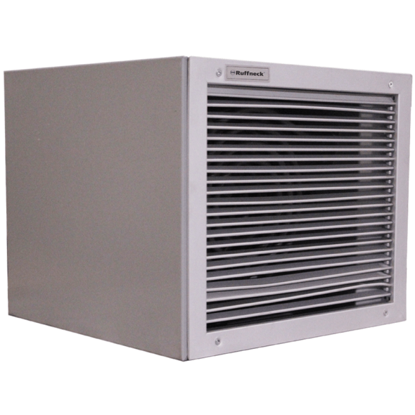 Ruffneck RGE Regular Duty Forced Air Unit Heater 10236 BTU 3kW 208V 1 ...