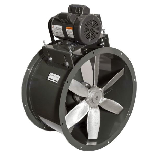 RAPTOR - Explosion Proof Tube Axial Fan 12 inch 1875 CFM Belt Drive ...