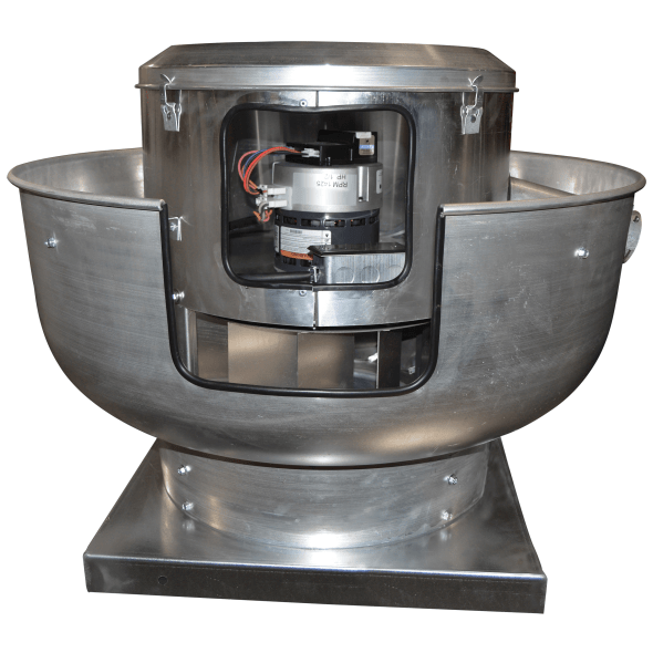 HAWKEYE - Upblast Exhauster w/ EC Motor 21 inch 4300 CFM Direct Drive