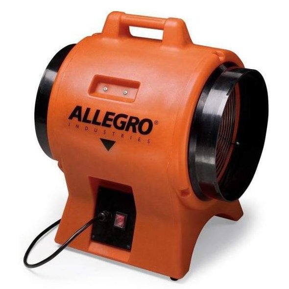 Explosion Proof Industrial Axial Confined Space Blower 12 inch 1475 CFM ...