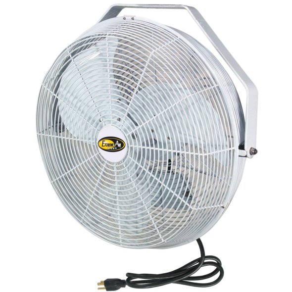 White Outdoor Rated Air Circulator Fan 14 inch 1090 CFM 3 Speed POW14
