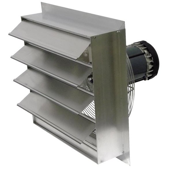 AX Wall Exhaust Fan 24 inch 5000 CFM Direct Drive AX24-2