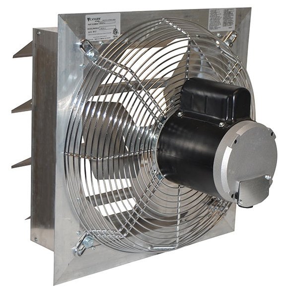 AX Wall Exhaust Fan 24 inch 5000 CFM Direct Drive AX24-2