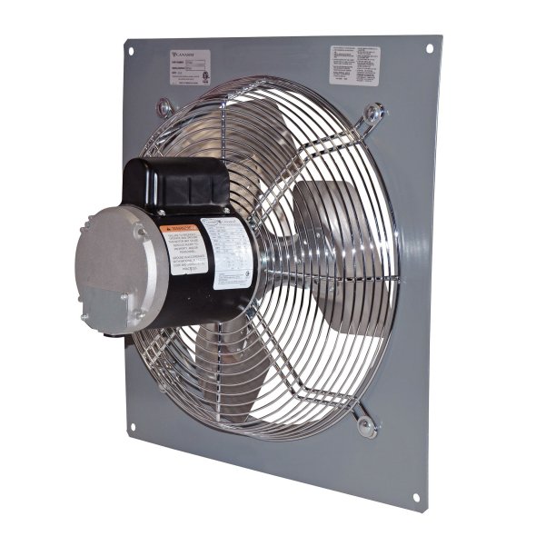 Wall Mount Panel Type Exhaust Fan 20 inch 1 Speed 3420 CFM Direct Drive ...