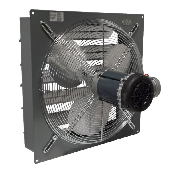 SD Explosion Proof Wall Mount Exhaust Fan w/ Shutters 8 inch 320 CFM ...