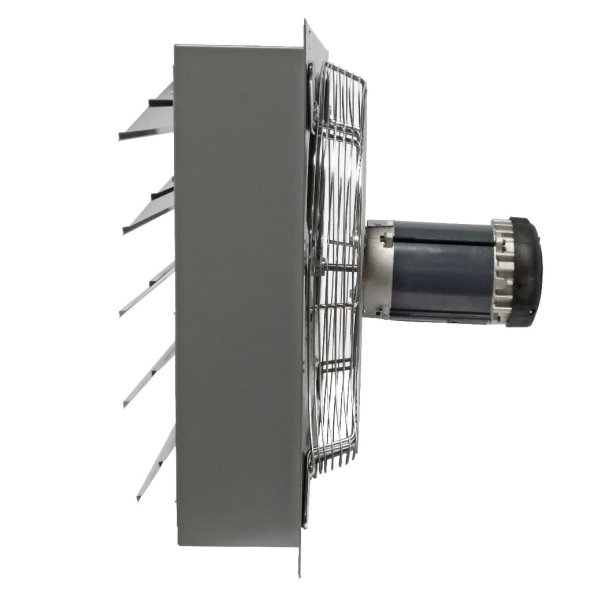 SD Explosion Proof Wall Mount Exhaust Fan w/ Shutters 8 inch 320 CFM ...