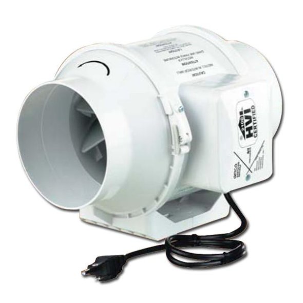 TT Silent Mixed-Flow 2 Speed Turbo Duct Inline Fan 5 inch 200 CFM TT ...