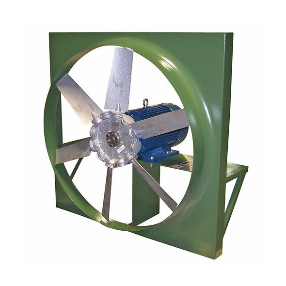 ADD Panel Mount Exhaust Fan 24 inch 7800 CFM Direct Drive 3 Phase ...