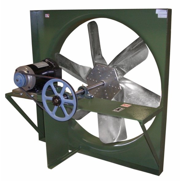 XB Panel Exhaust Fan 24 inch 5700 CFM Belt Drive 3 Phase XB24T30100M