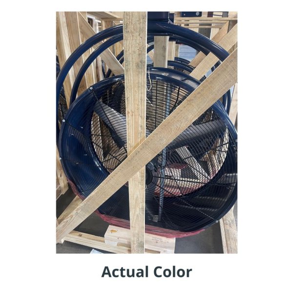 Ceiling Mounted Barrel Fan w/ Cord & Plug 30 inch 8200 CFM 2 Speed ...