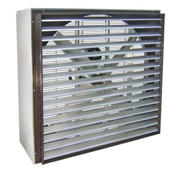 VIK Cabinet Exhaust Fan w/ Shutters 36 inch 10800 CFM Belt Drive VIK3613-V