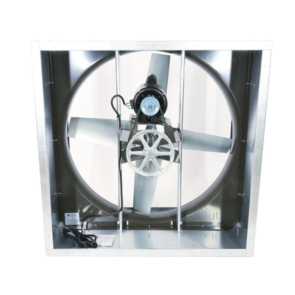 VI Cabinet Exhaust Fan Totally Enclosed 24 inch 5000 CFM Belt Drive 3 ...