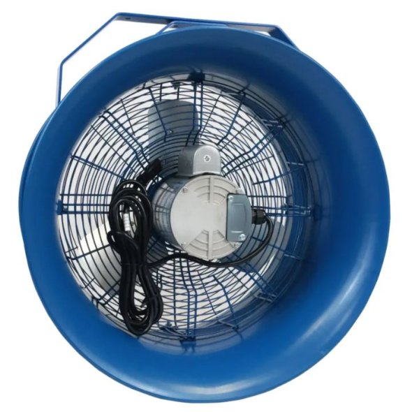 Patterson High Velocity Industrial Barrel Fan 18 Inch 3800 CFM 277V 1 ...