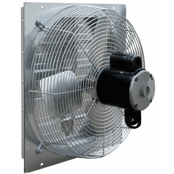 VES Shutter Exhaust Fan 12 inch 800 CFM Variable Speed Direct Drive VES12