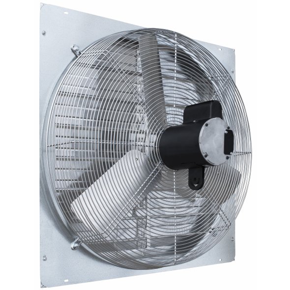 VES Shutter Exhaust Fan 30 inch 6753 CFM Variable Speed 3 Phase Direct ...