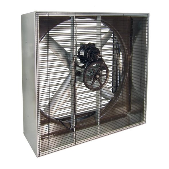 VIK Cabinet Exhaust Fan w/ Shutters 36 inch 12200 CFM Belt Drive VIK3613T-U