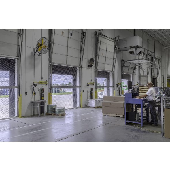 Aireye Directional Wall Mount Fan 30 inch w/ 18 ft Cord Variable Speed ...