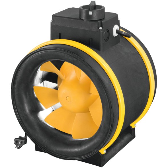 Prime Evo Mixed Flow Inline Duct Fan 10 inch 3 Speed 120 Volt 1056 CFM ...