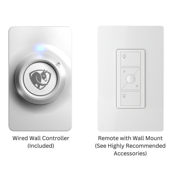 Big Ass Fans Essence 10 foot HVLS Ceiling Fan Kit w/ Black Trim 2500 Sq ...