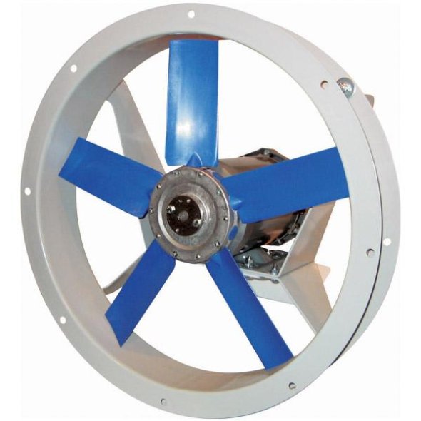 AFK Flange Mounted Fan 16 inch 3000 CFM 3 Phase Direct Drive
