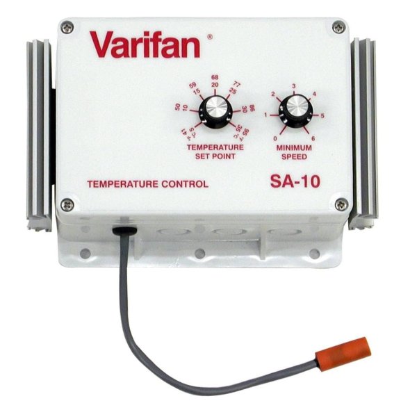 Varifan Variable Speed Control w/ Temp Probe up to 10 Amps 115/230V ...