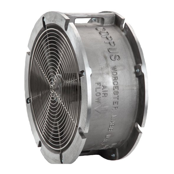 Coppus 20 inch Air-Driven Reaction Fan 11000 CFM at 80 PSIG Inlet ...