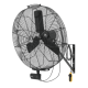 Aireye Black Directional Wall Mount Fan 24 inch w/ 18 ft Cord Variable ...