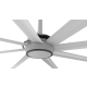 Big Ass Fans Essence 10 foot HVLS Ceiling Fan Kit w/ Black Trim 2500 Sq ...