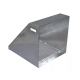 48 inch Galvanized Weather Hood w/ Birdscreen EH48