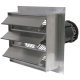 AX Explosion Proof Aluminum Wall Exhaust Fan w/ Shutters 20 inch 3640 ...