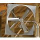 Panel Mount Exhaust Fan 36 inch 11030 CFM Belt Drive VP36