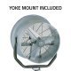 Triangle Jetaire High Velocity Oscillating Fan 30 inch 7900 CFM 1 Phase ...